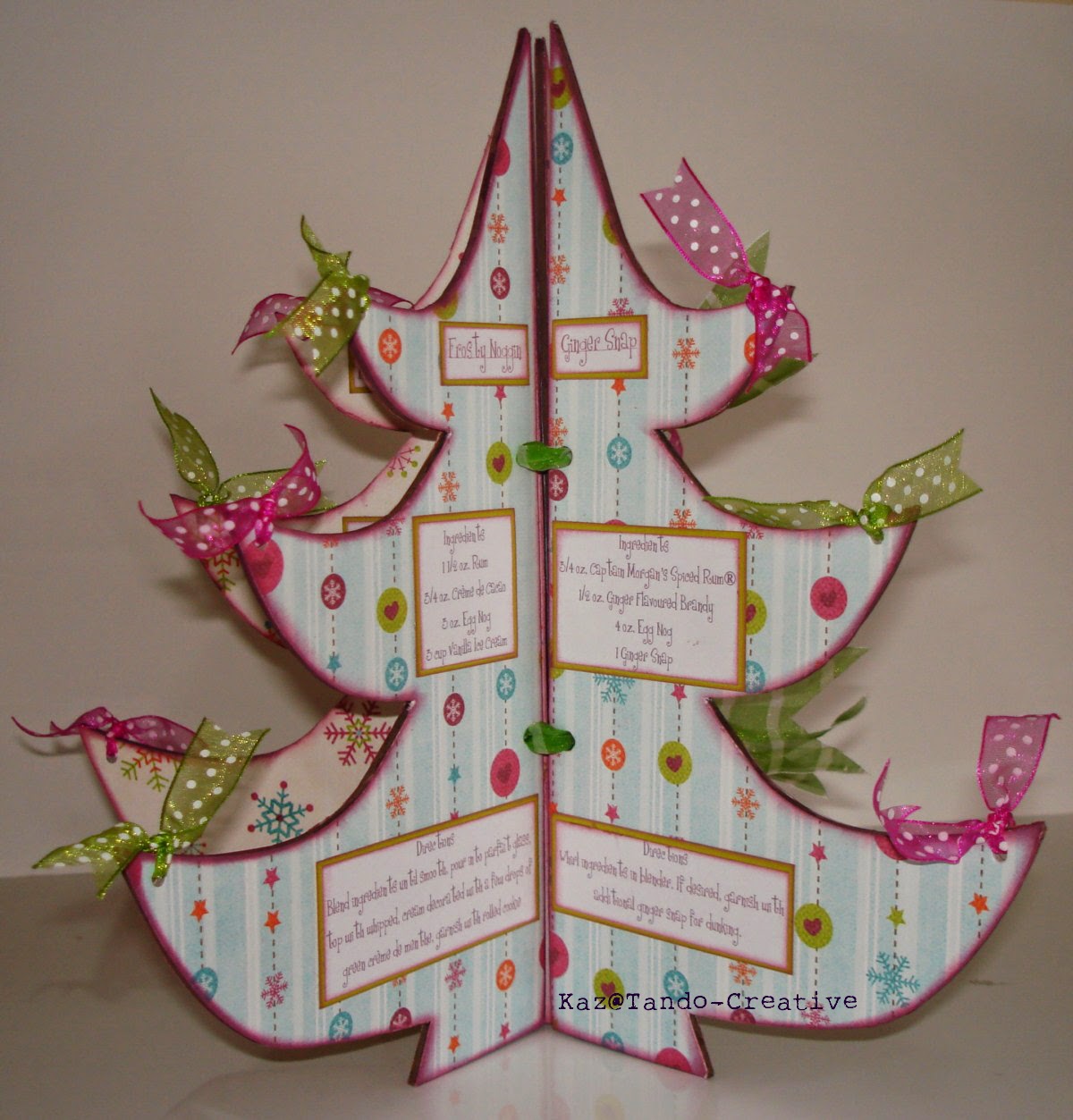 Tando Creative: Free For All Christmas Tree Mini Book